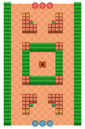 Forest Clearing Brawl Stars Map